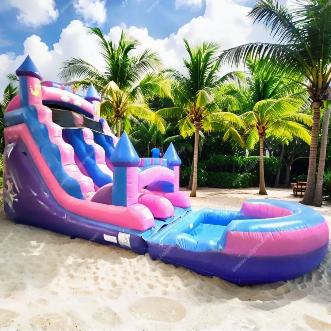 Inflatable Water Slide, Unicorn Dream,Fantasy Pool Slide for Kids ...